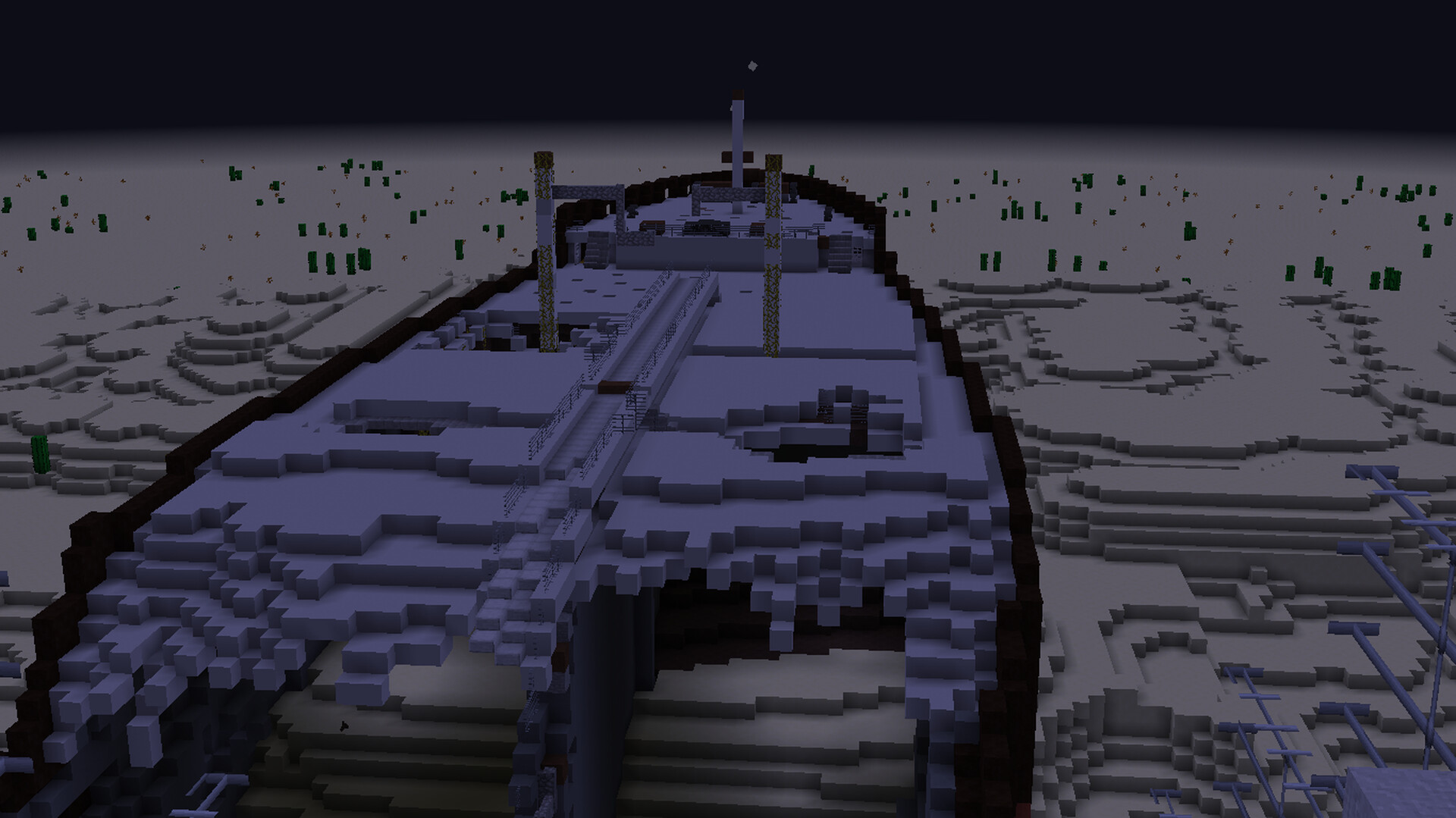 Stranded Tanker (Decaying version) Minecraft Map