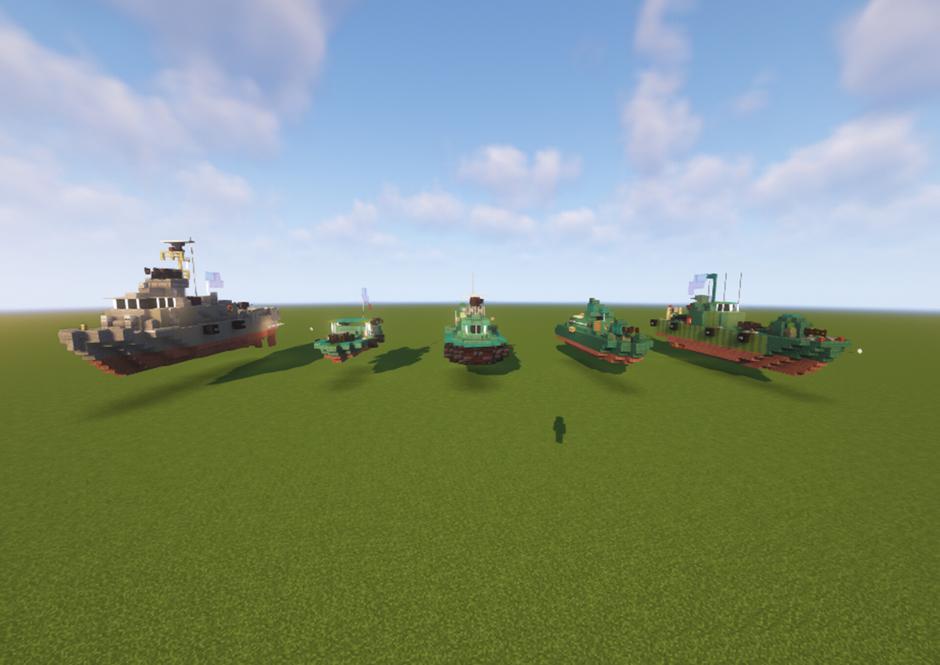 PBR Fast Boats PACK V2 Minecraft Map