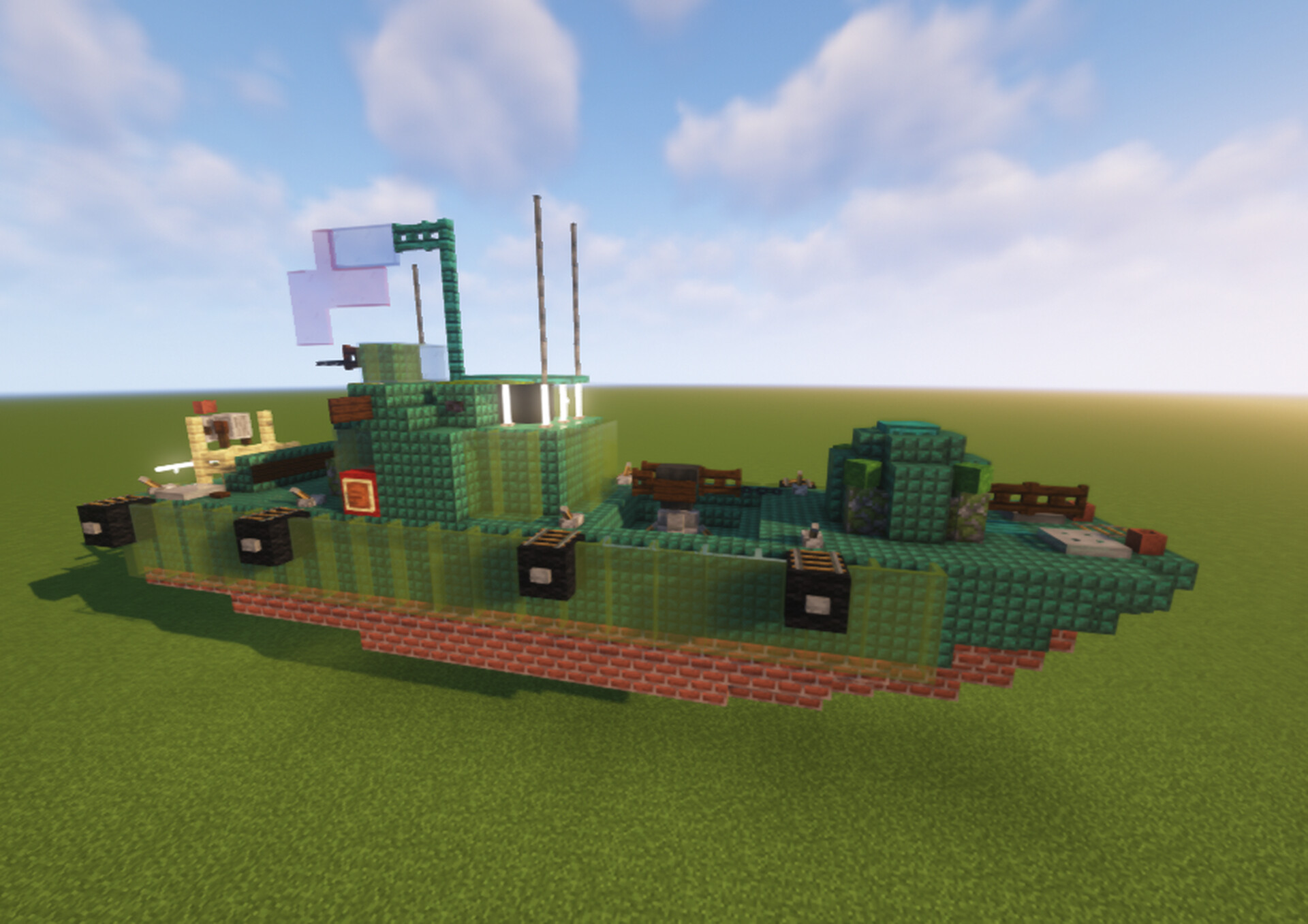 PBR Fast Boats PACK V2 Minecraft Map