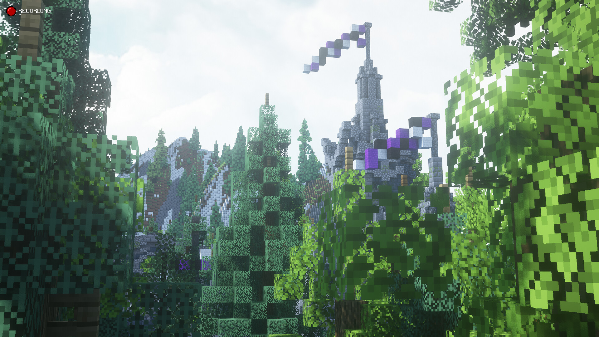 Fantasy Foresr Minecraft Map