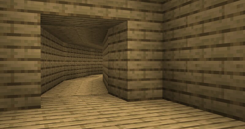Non Euclidean Escape Room Minecraft Map