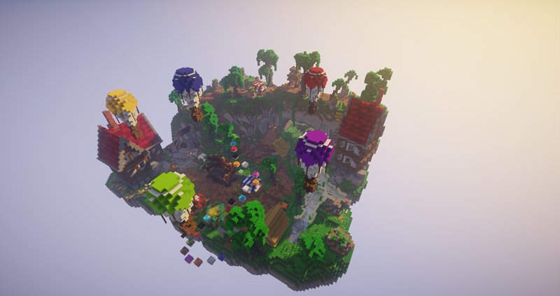 [Legendary] Big SkyBlock Spawn [FREE DOWNLOAD] | [150x150] ⭐ [Maps Download] ⭐ [1.16x] Minecraft Map