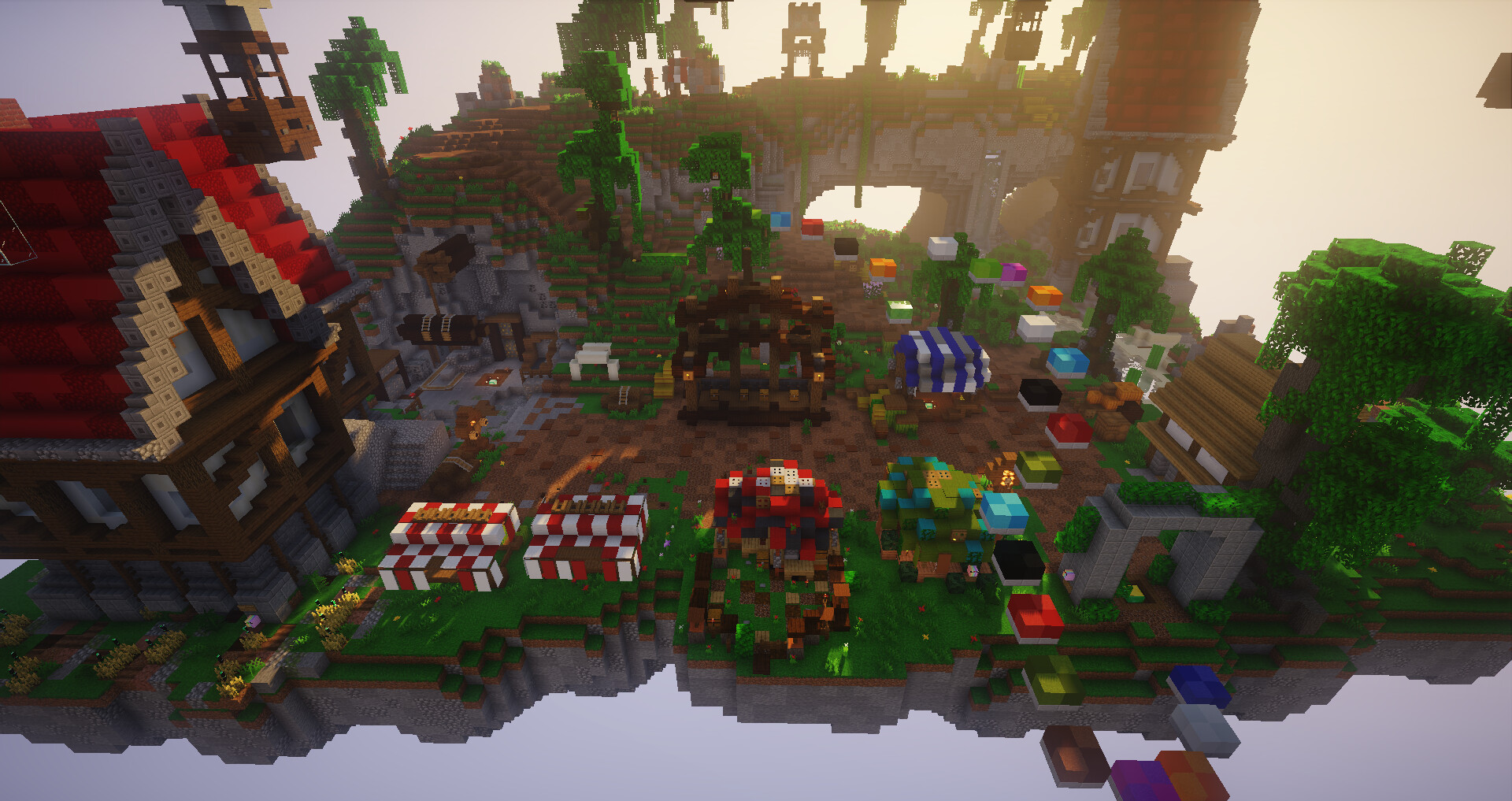 [Legendary] Big SkyBlock Spawn [FREE DOWNLOAD] | [150x150] ⭐ [Maps Download] ⭐ [1.16x] Minecraft Map