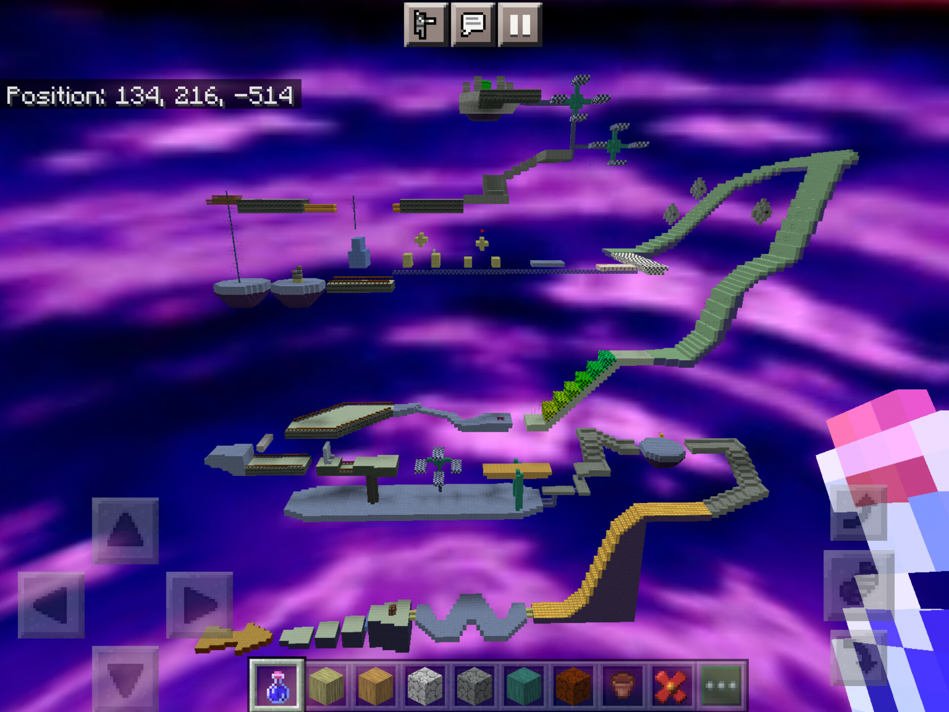 Super Mario 64 Minecraft Map