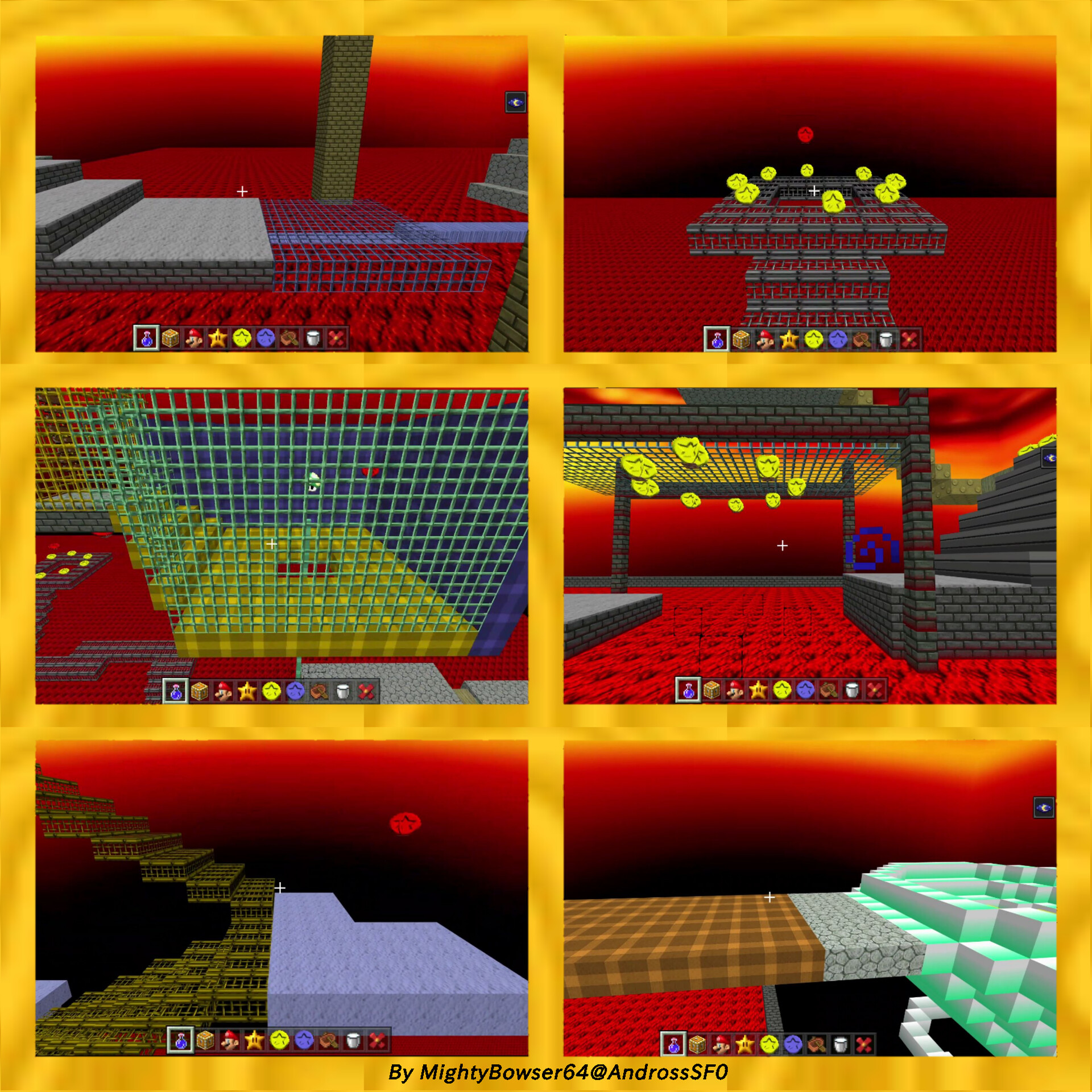 Super Mario 64 Minecraft Map