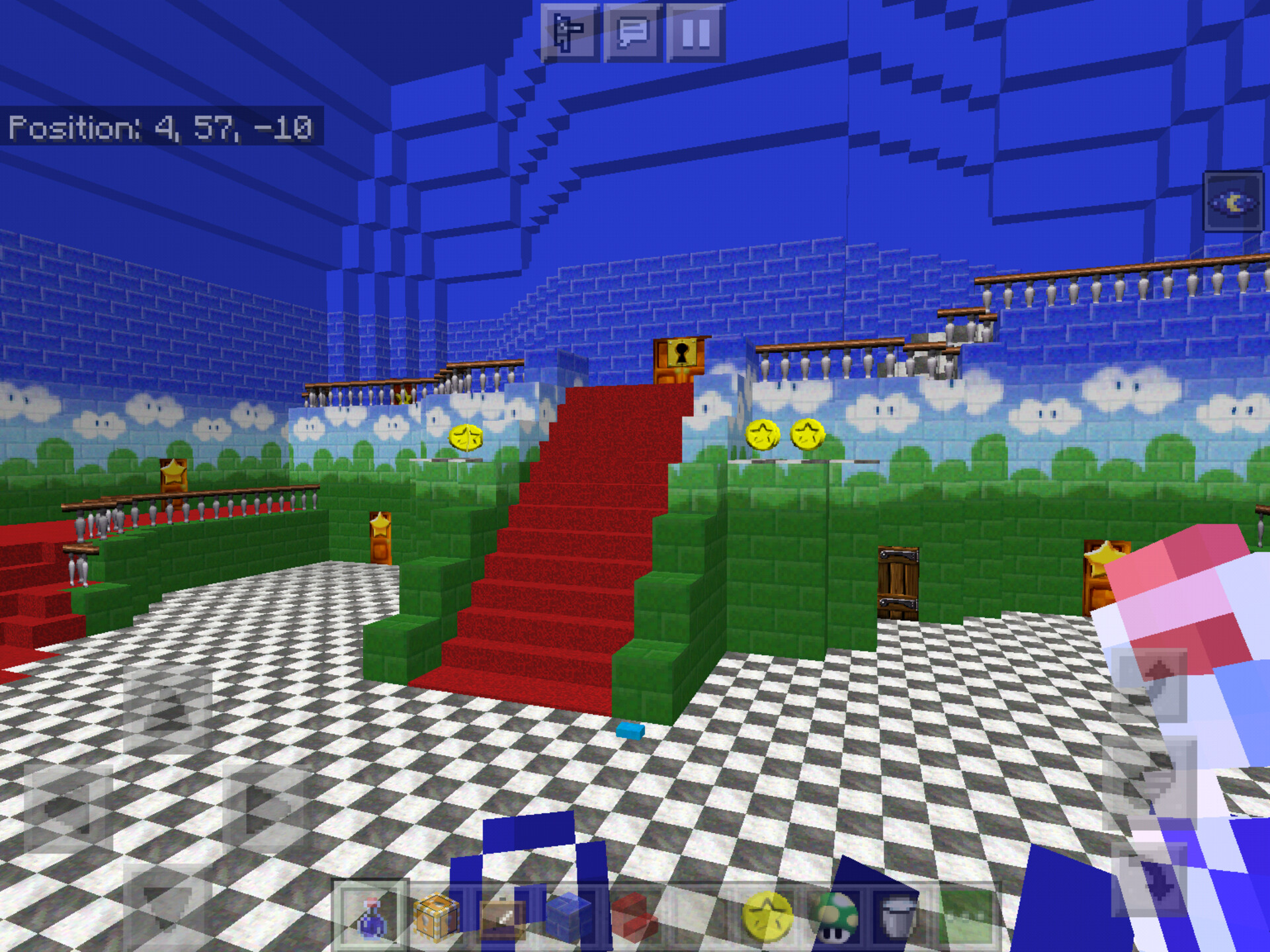 Super Mario 64 Minecraft Map