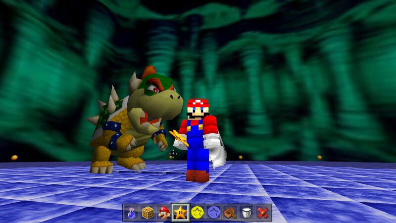 Super Mario 64 Minecraft Map