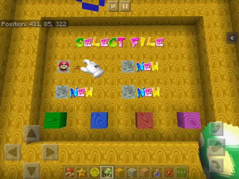 Super Mario 64 Minecraft Map