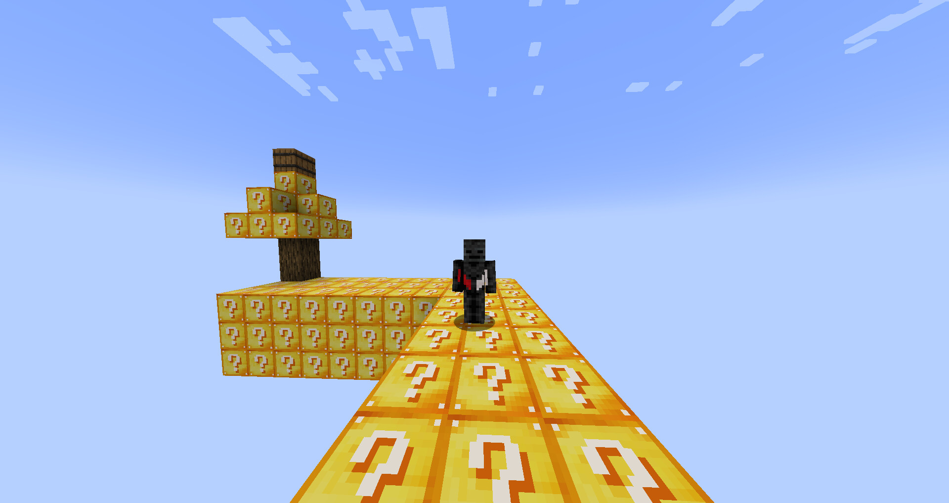 Lucky skyblock survival (read the description) Minecraft Map