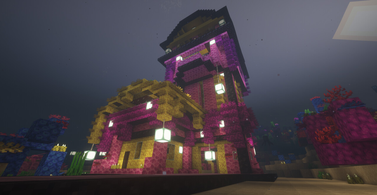 Funtazer's Underwater House for Minecraft Cave Update - Creative Build ...