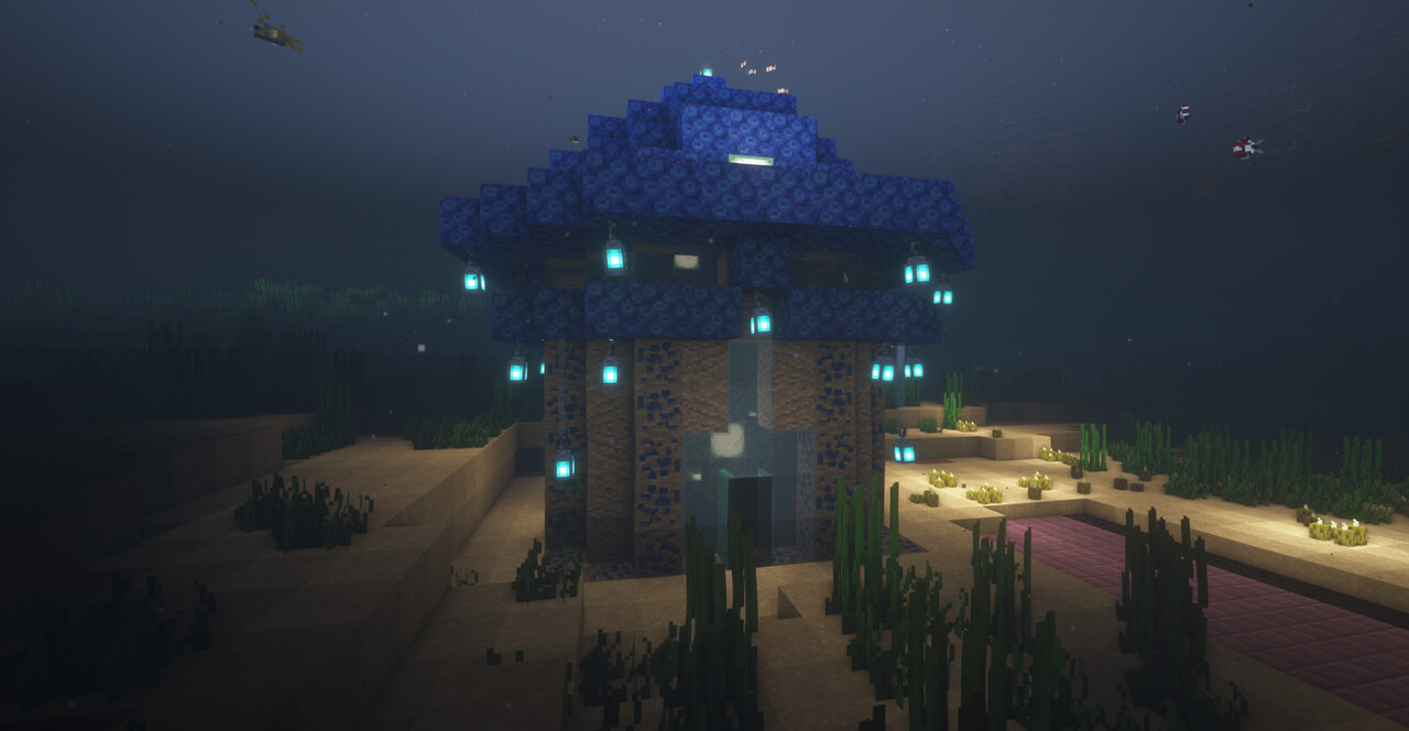 Funtazer's Underwater House for Minecraft Cave Update - Creative Build ...