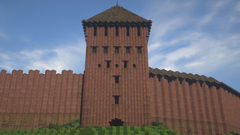 Palace tower, Novgorod Kremlin. Minecraft Map