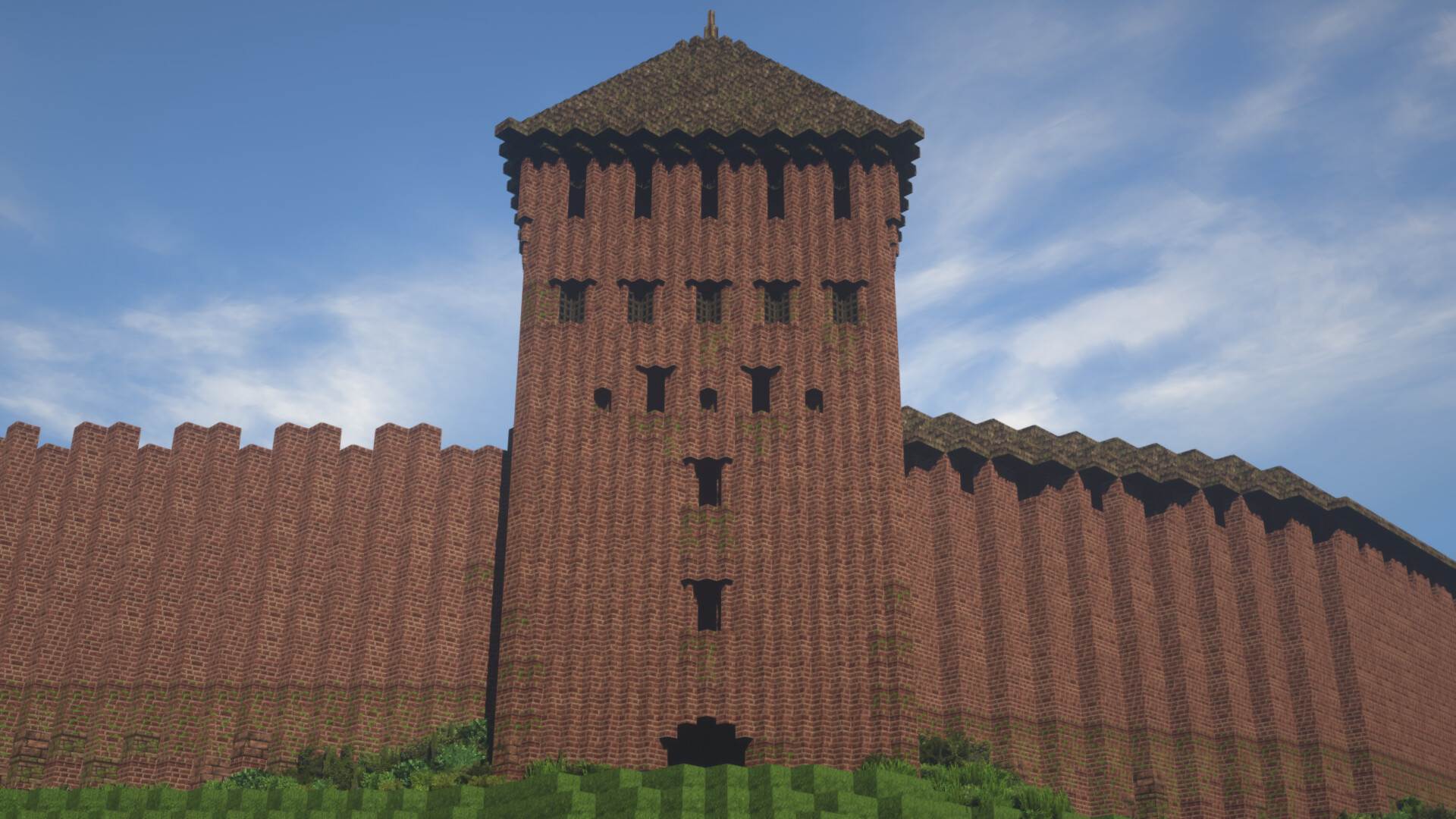 Palace tower, Novgorod Kremlin. Minecraft Map