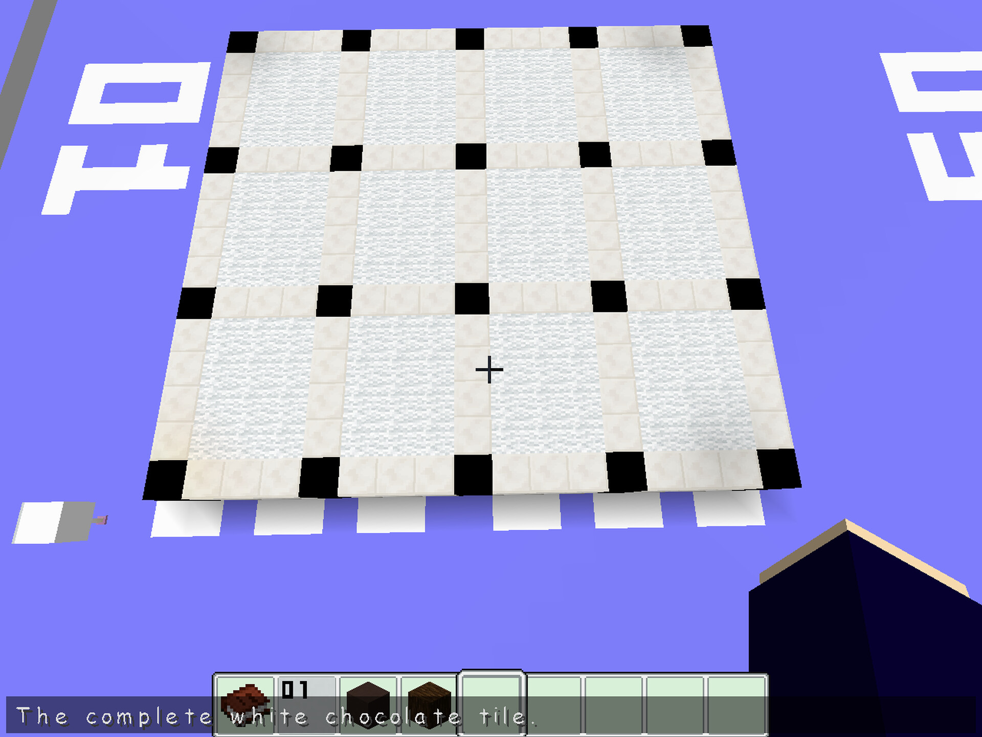 Chocolate Maze (Maze series 3 of 4) Minecraft Map