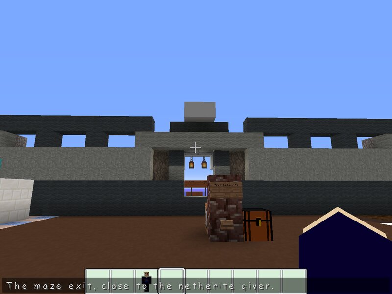 Chocolate Maze (Maze series 3 of 4) Minecraft Map