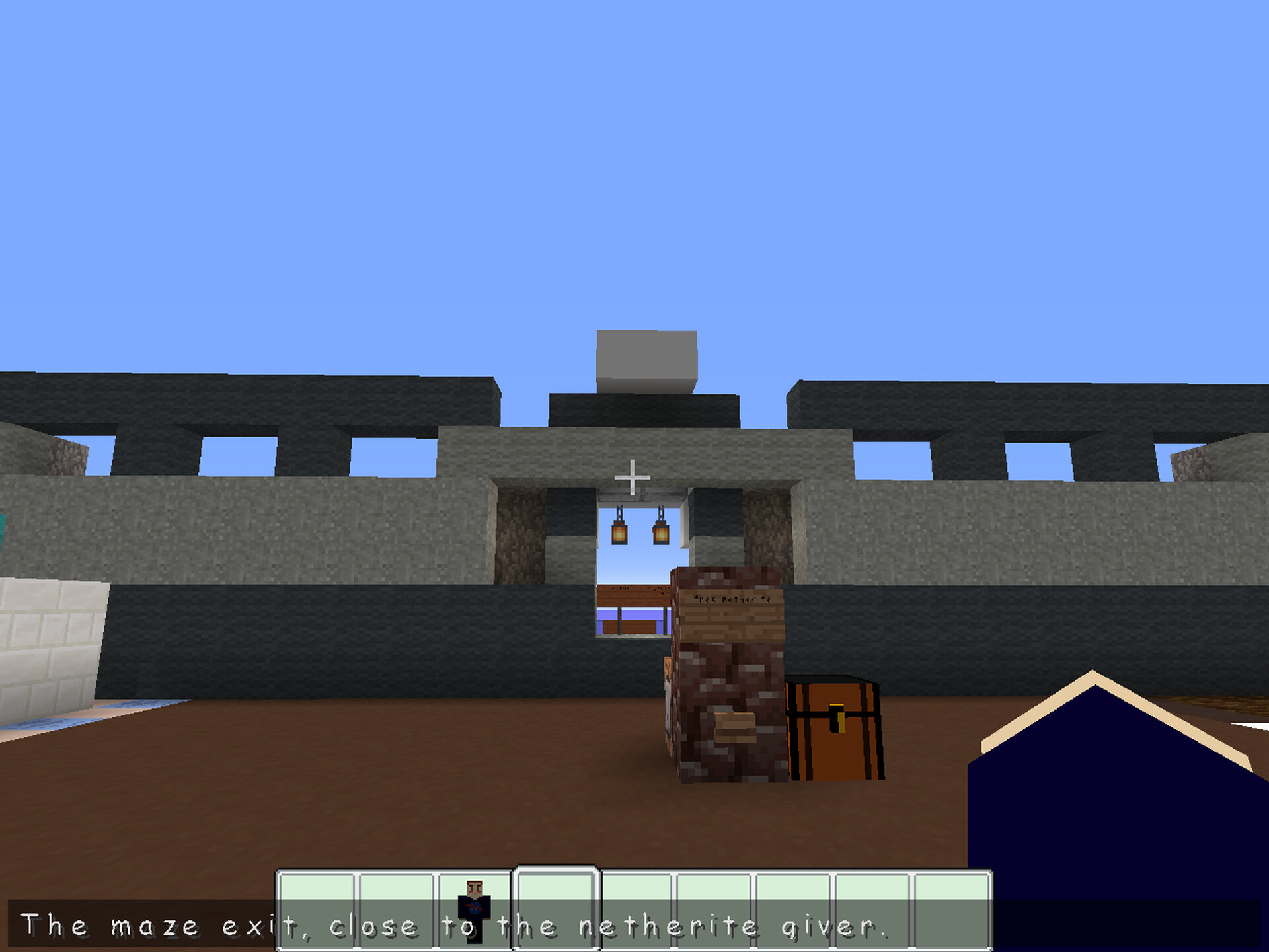 Chocolate Maze (Maze series 3 of 4) Minecraft Map