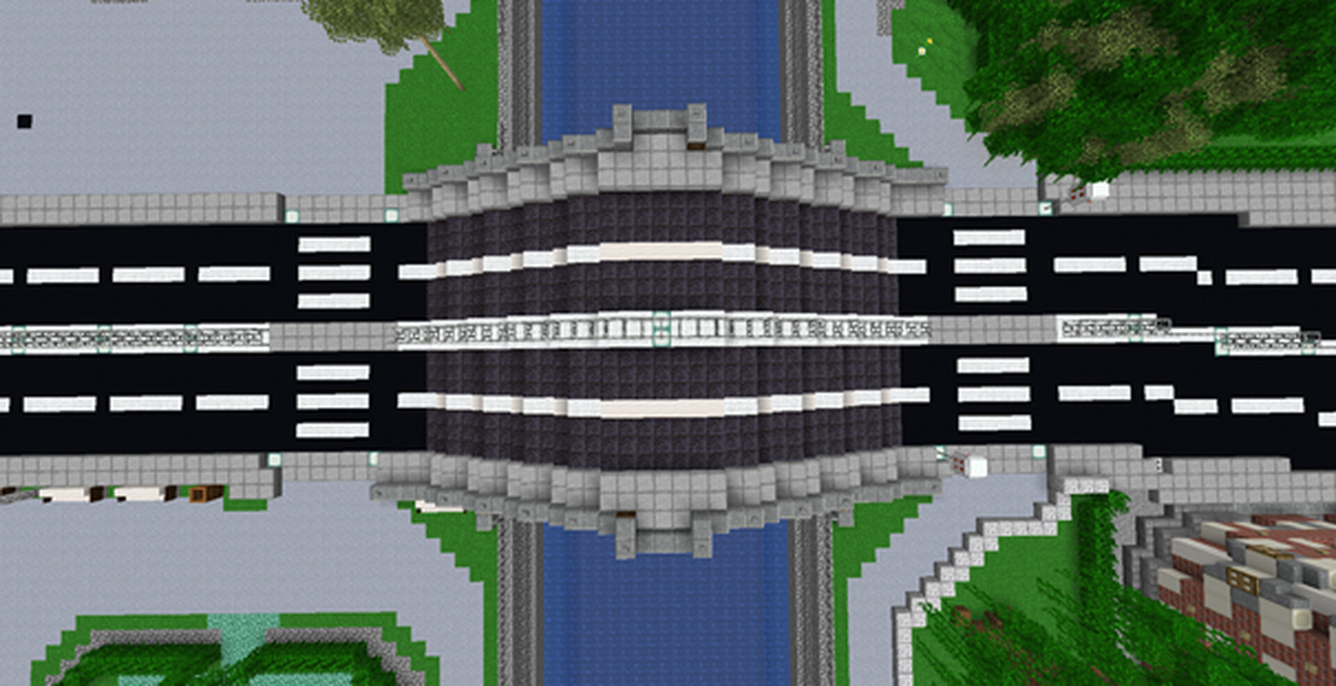 Double Bridge Minecraft Map