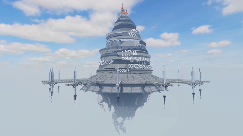Sword Art Online - Aincrad Castle (1.16.4+) Minecraft Map