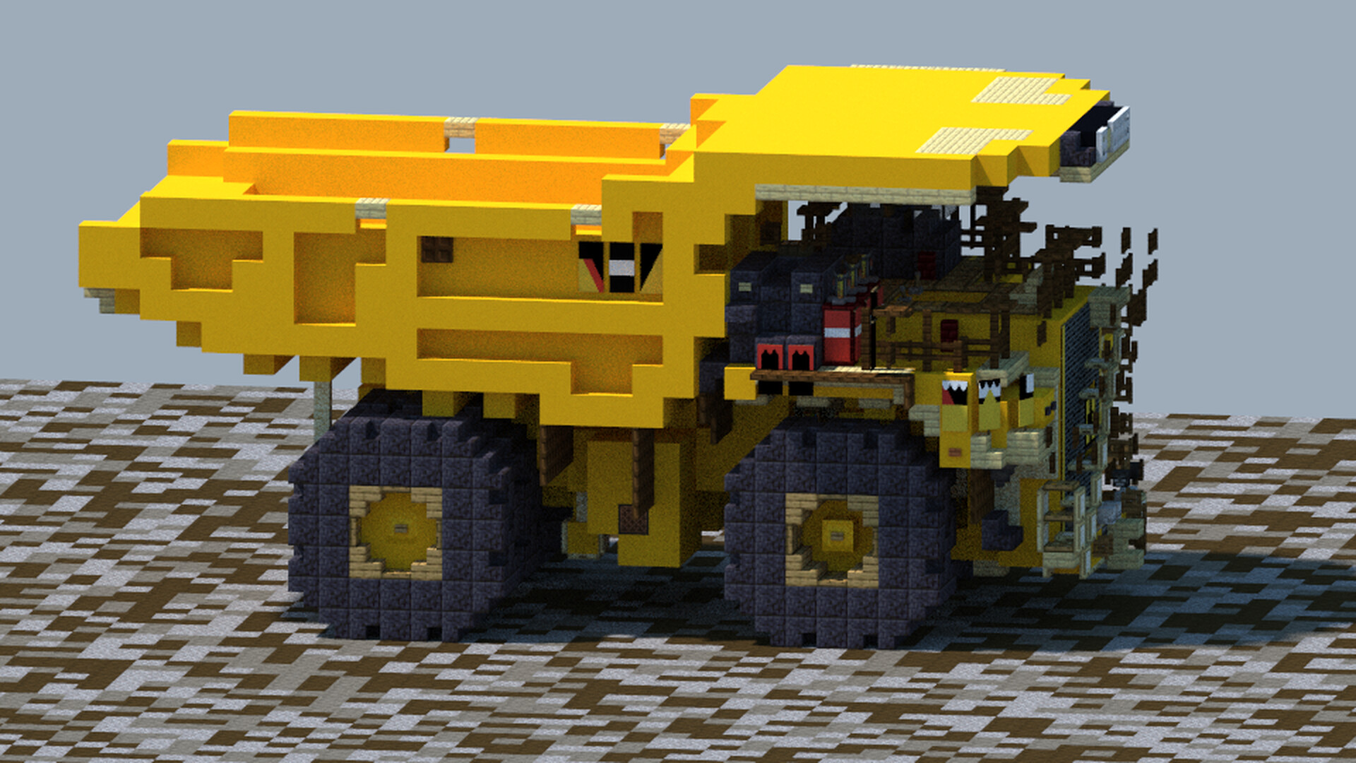 Cat 797F, Mining Hual truck [With Download] Minecraft Map