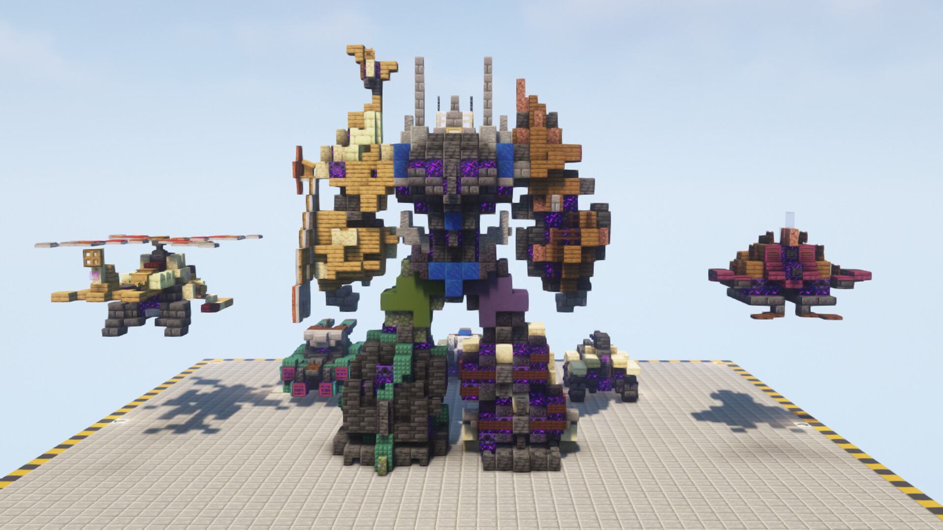 Transformers: Fall of Cybertron - Bruticus and Combaticons 1:1 scale ...