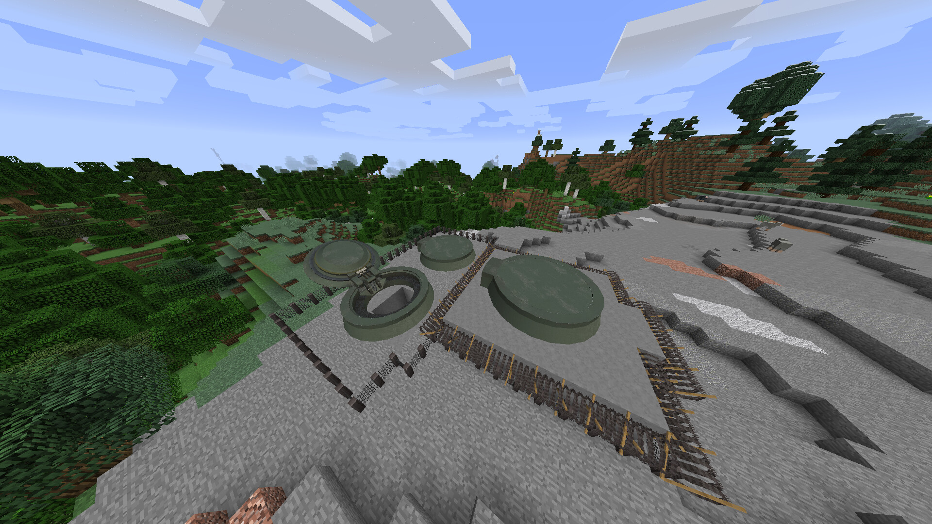 Working Missile Silo Facility Minecraft Map