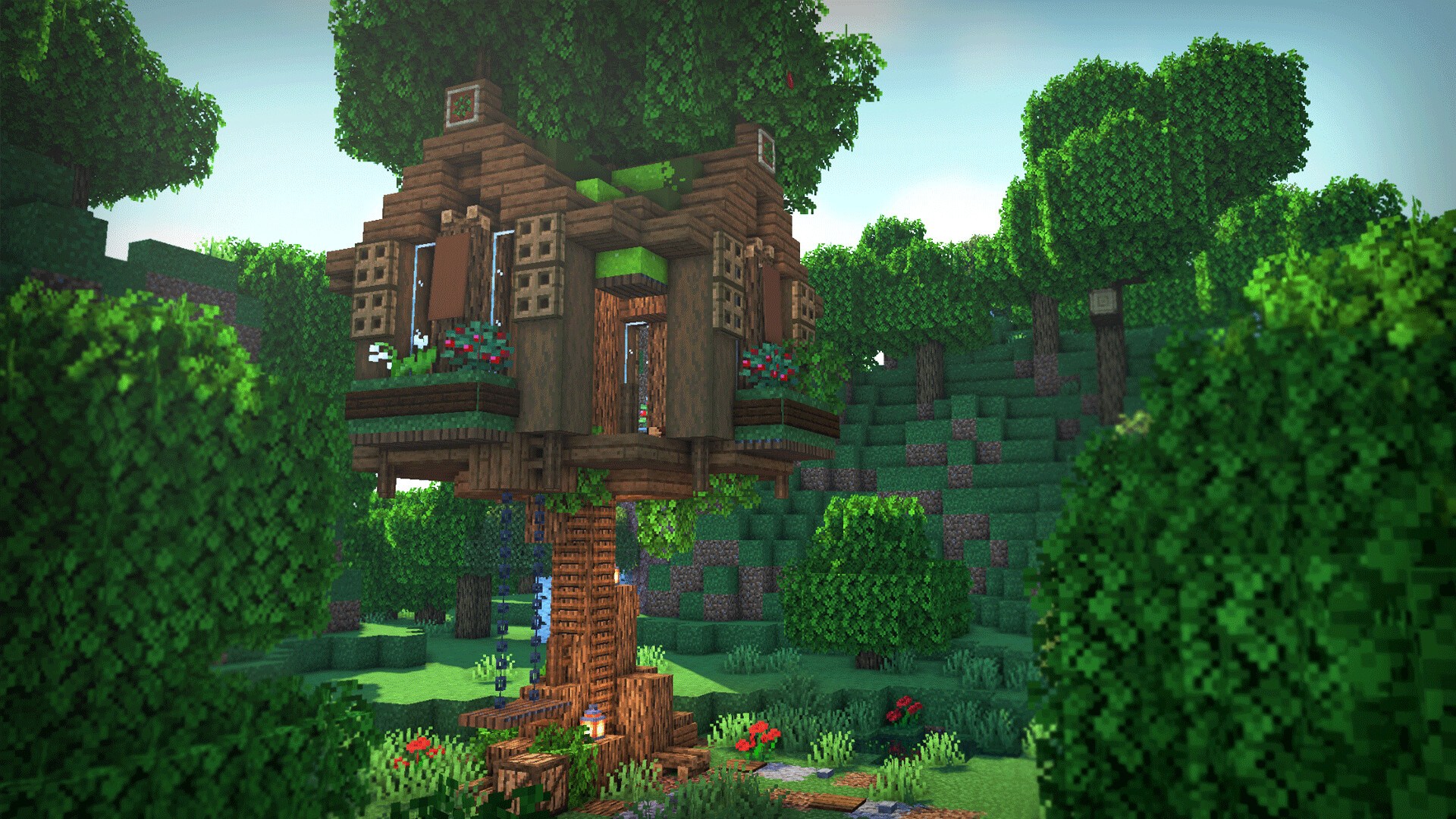 Treehouse 🌳 Minecraft Map