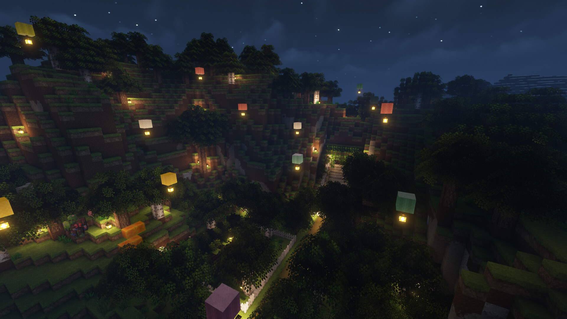 Cute montain home Minecraft Map