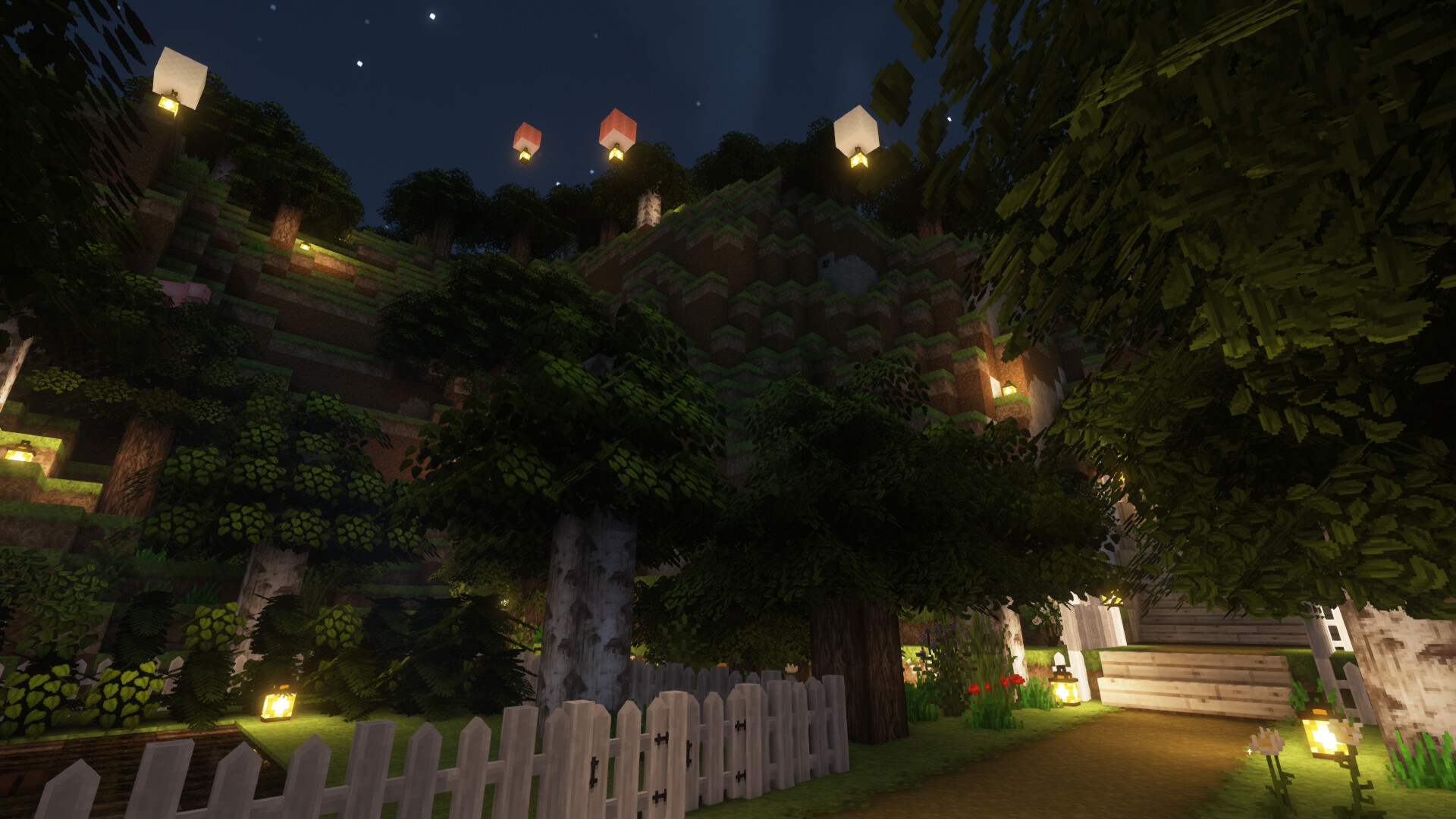 Cute montain home Minecraft Map