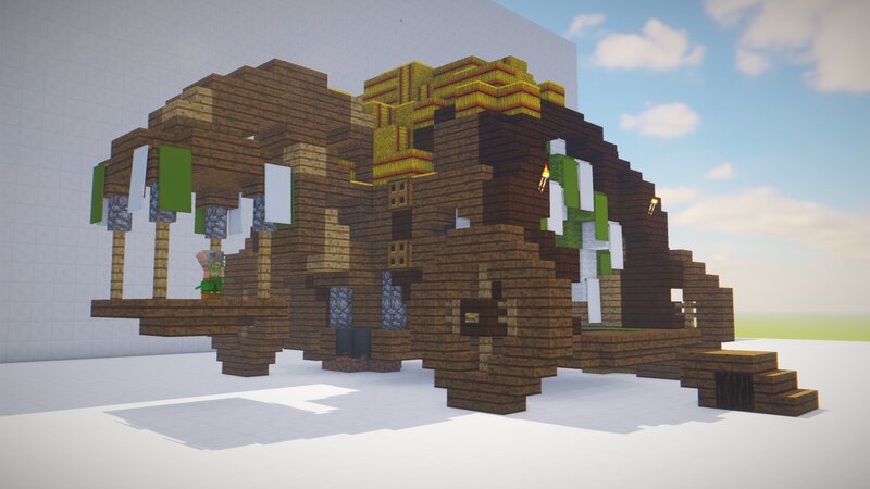Gecko's Traveling Wagon Minecraft Map