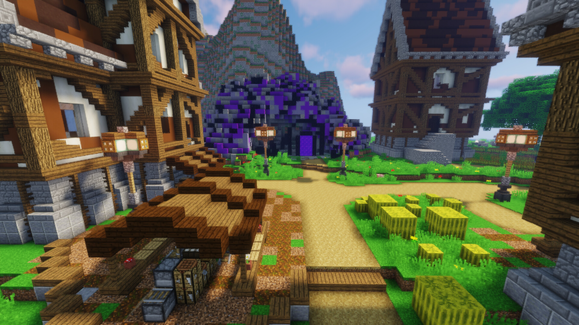 SURVIVAL+MMORPG SERVER SPAWN 1.16.5-1.17 [40%OFF] Minecraft Map