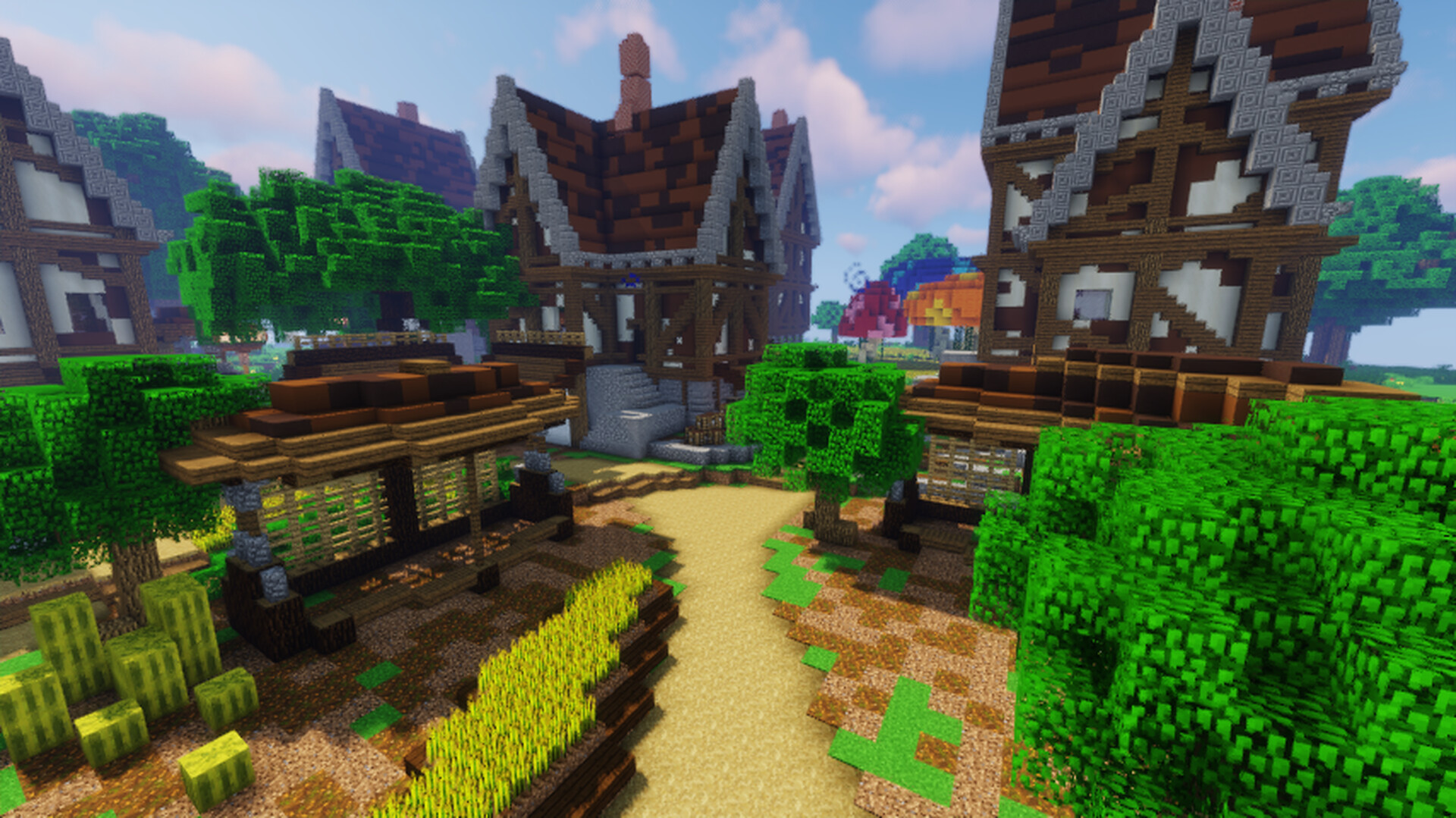 SURVIVAL+MMORPG SERVER SPAWN 1.16.5-1.17 [40%OFF] Minecraft Map