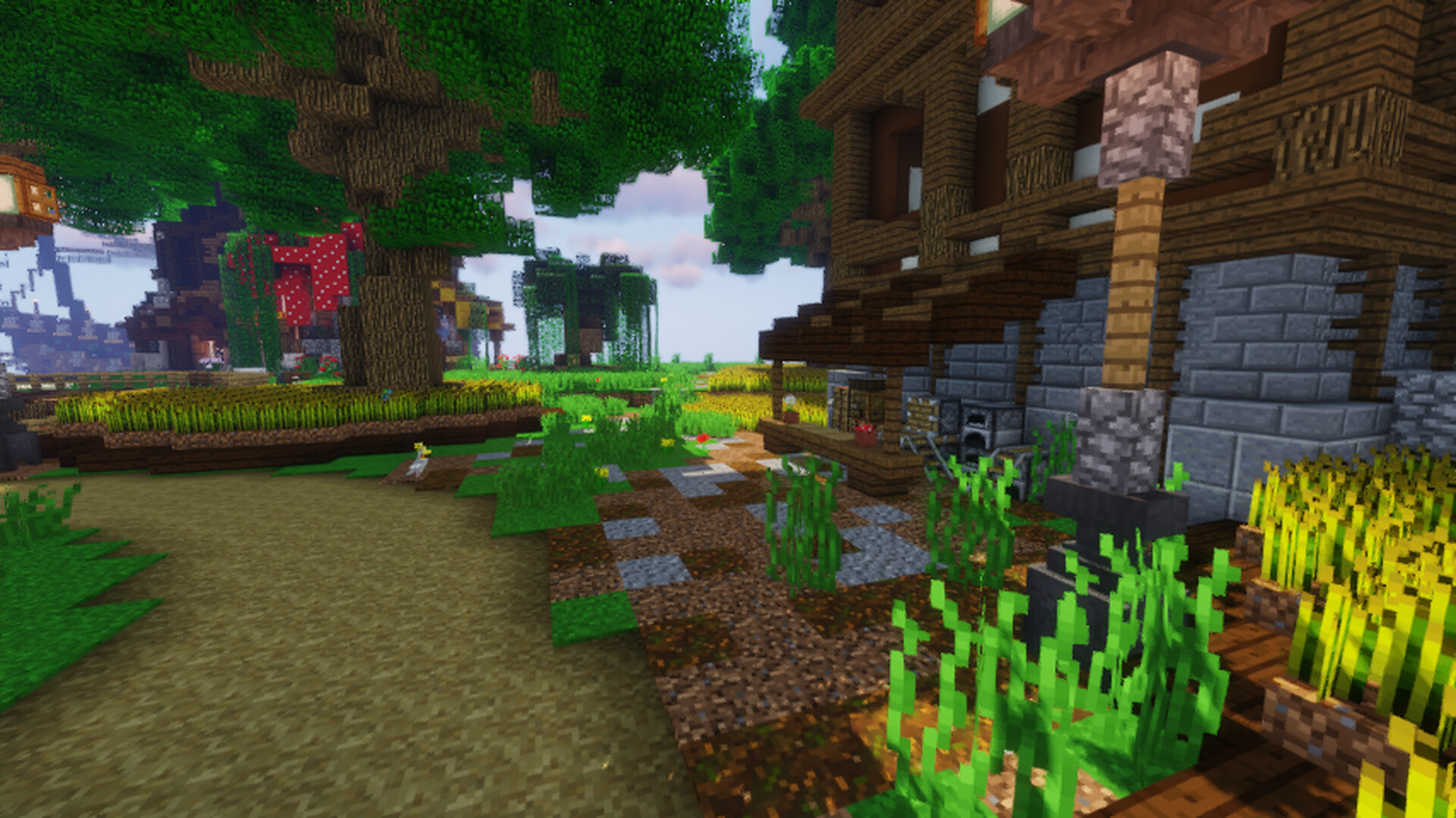 SURVIVAL+MMORPG SERVER SPAWN 1.16.5-1.17 [40%OFF] Minecraft Map