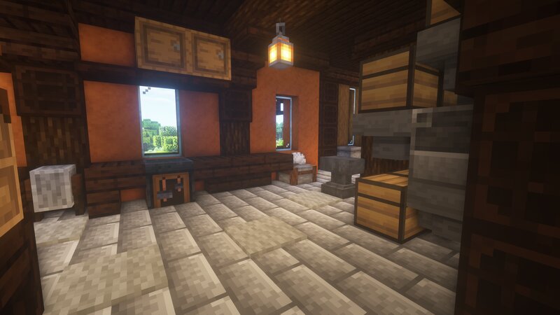 Survival Spooky Mansion Minecraft Map