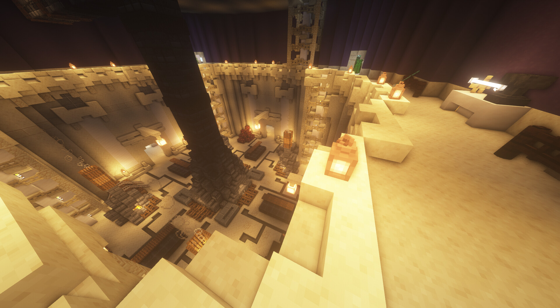 The Sky City of Athalux V2 Minecraft Map