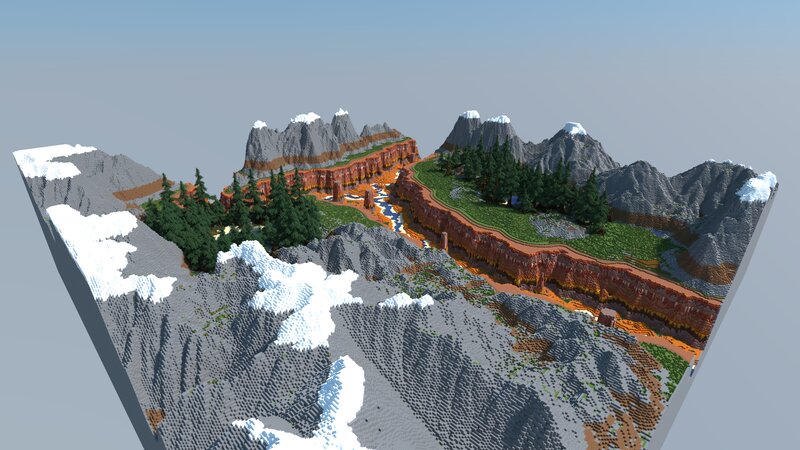 Custom WorldPainter Canyon 1.20.2/1.20.1/1.20/1.19.2/1.19.1/1.19/1.18/1 ...