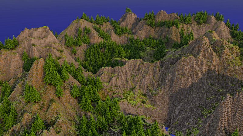 🌲 FREE TERRAIN [1024x1024] 🌲 Minecraft Map