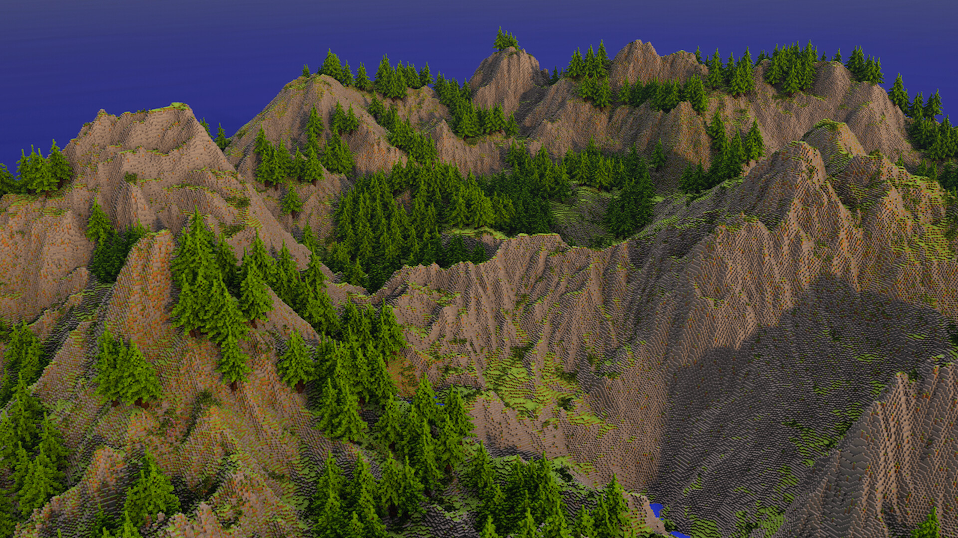 🌲 FREE TERRAIN [1024x1024] 🌲 Minecraft Map