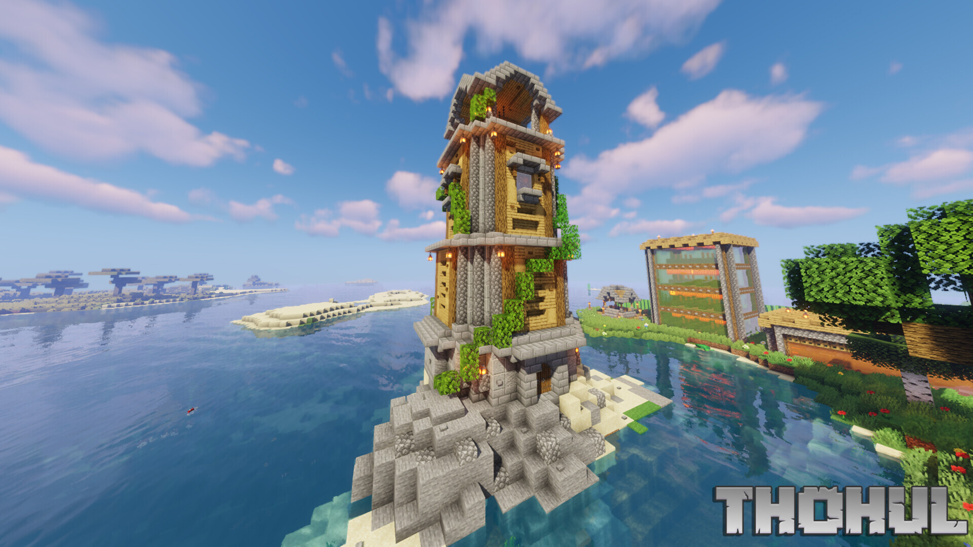 Medieval Lighthouse 1.16.5 Minecraft Map