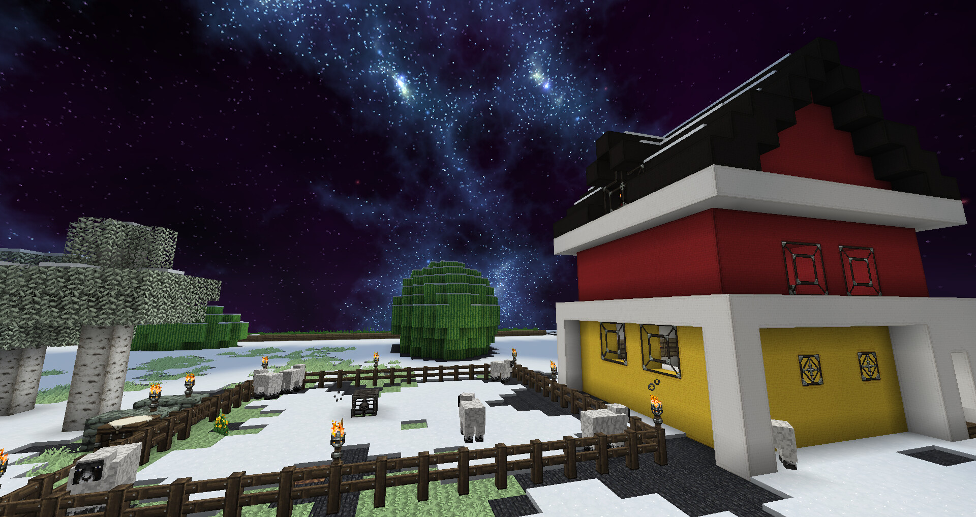 Space Planetoid Melon House Minecraft Map