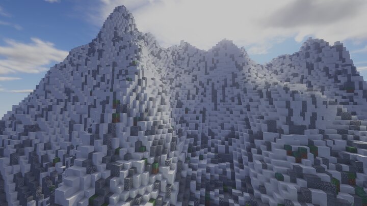 Tinded Mountains - Awesome Landscape [Free Download] Minecraft Map