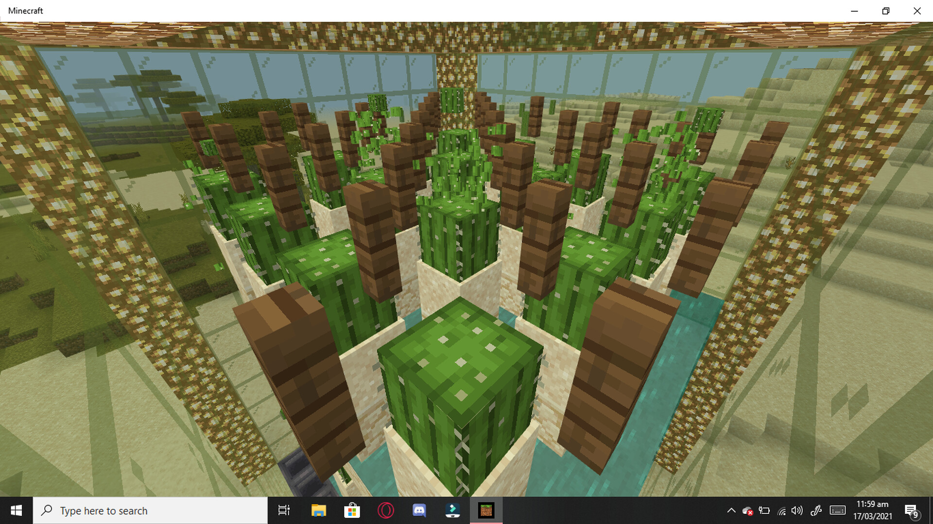 Mega Cactus Farm By Little Pie Gamer Minecraft Map
