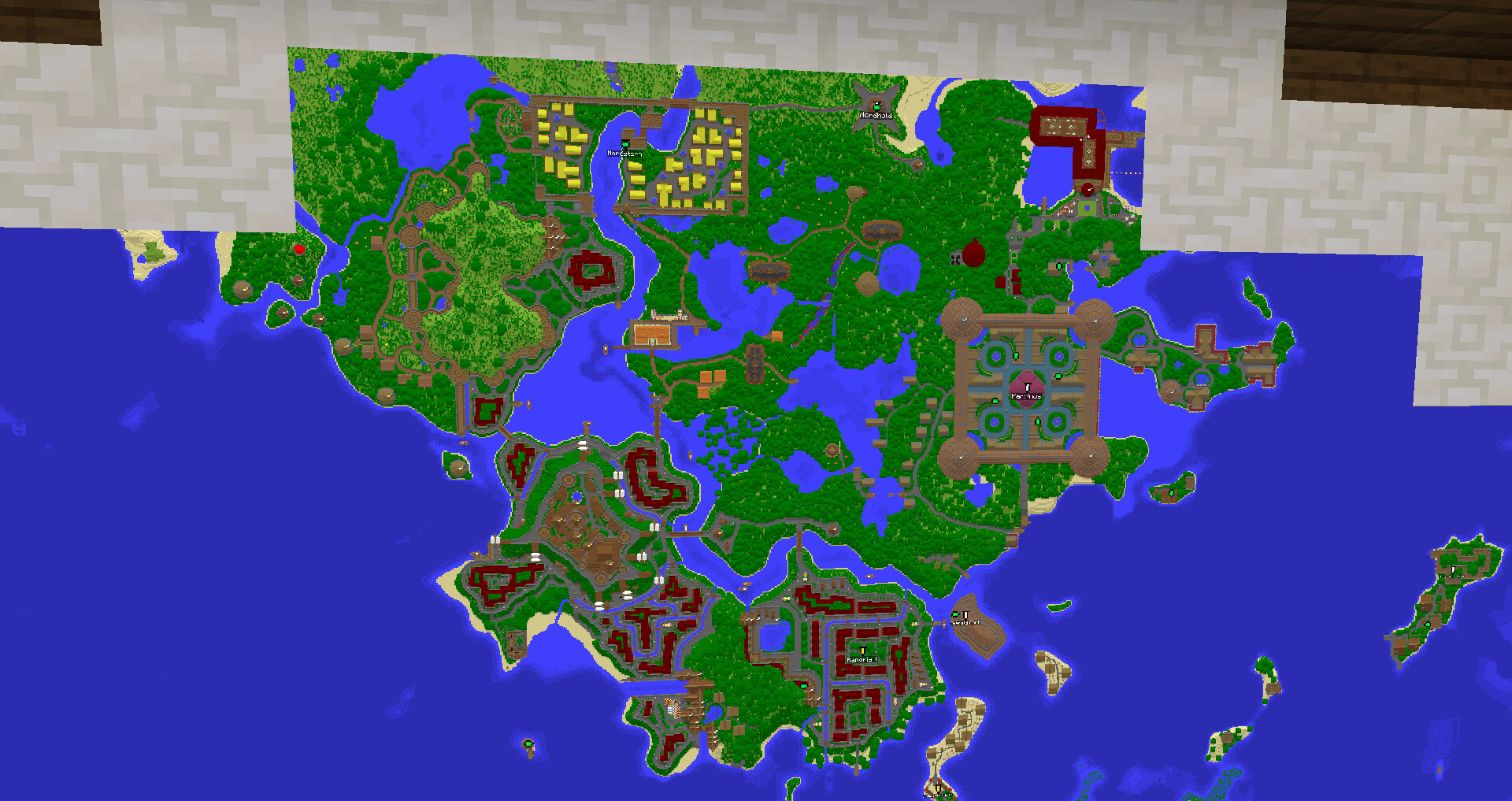 The Sol Empire Minecraft Map