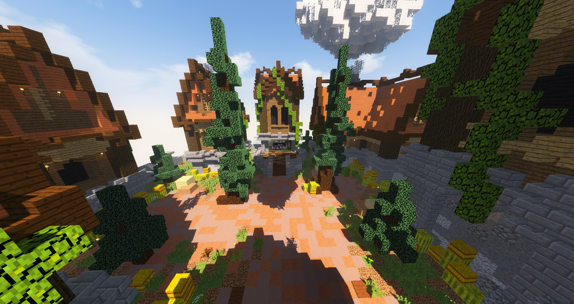 Fantasy practice spawn / lobby [ Free Download ] 1.8+ Minecraft Map