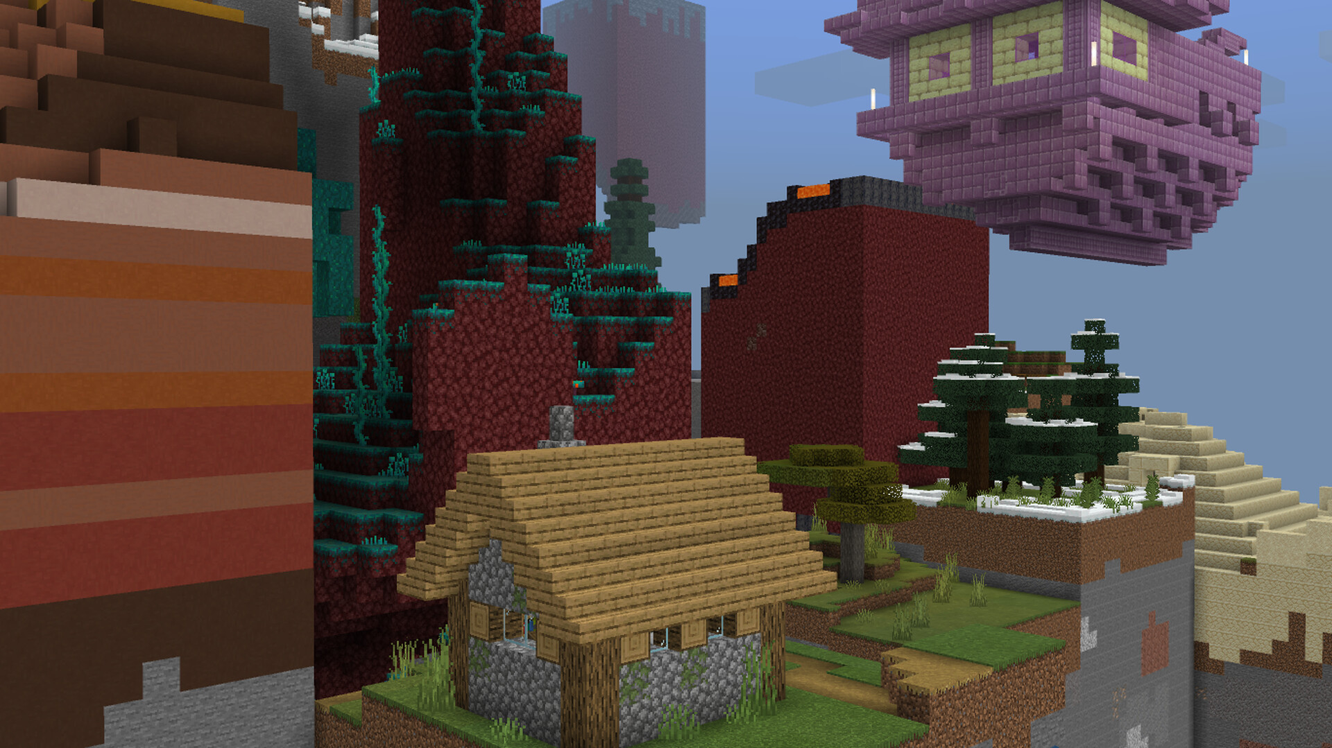 Jumbled Minecraft Map