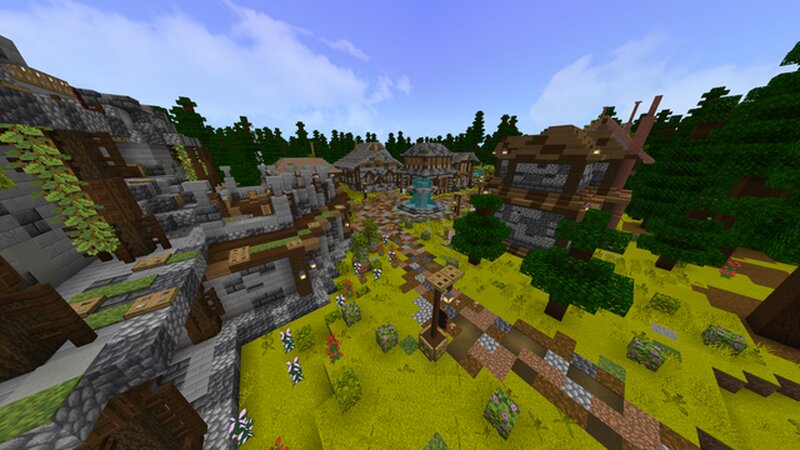 Spruce Valley Kingdom Minecraft Map