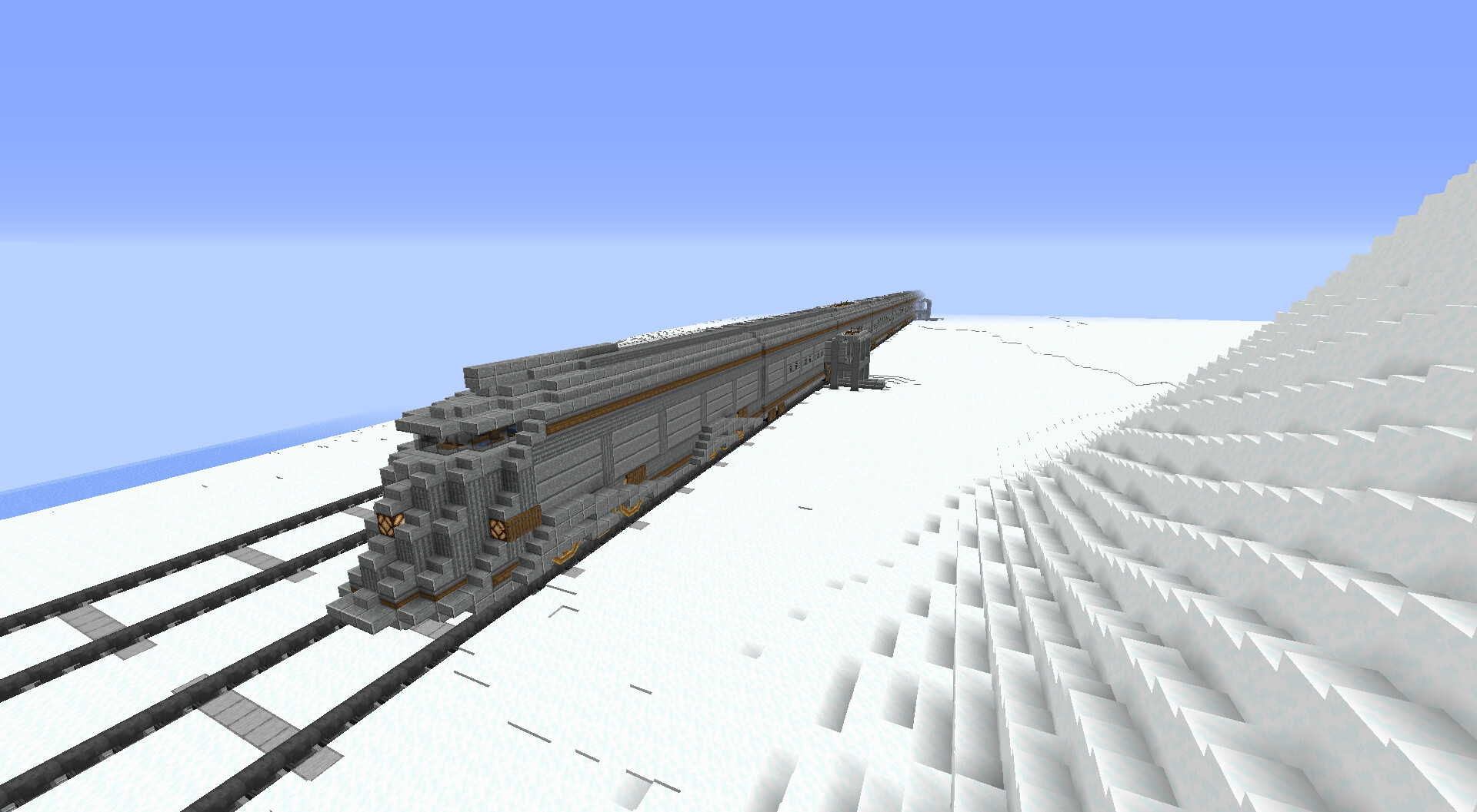 Snowpiercer Create Mod Minecraft Map