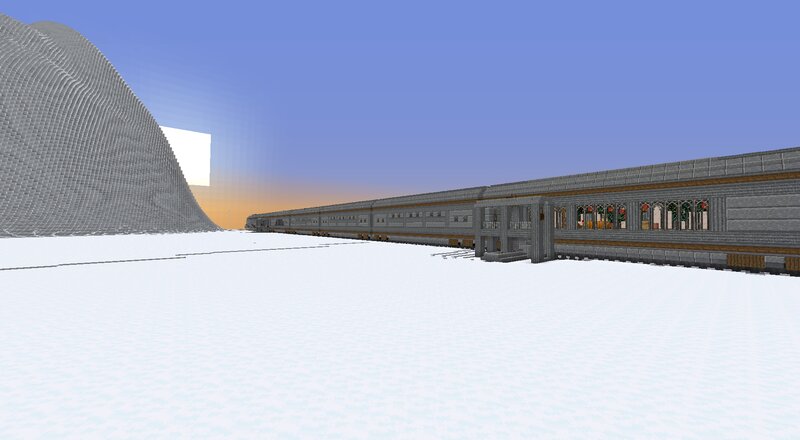 Snowpiercer Create Mod Minecraft Map