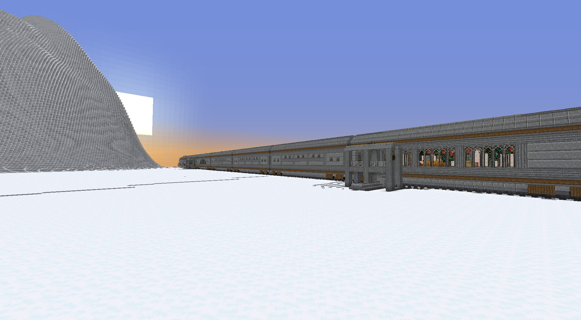 Snowpiercer Create Mod Minecraft Map