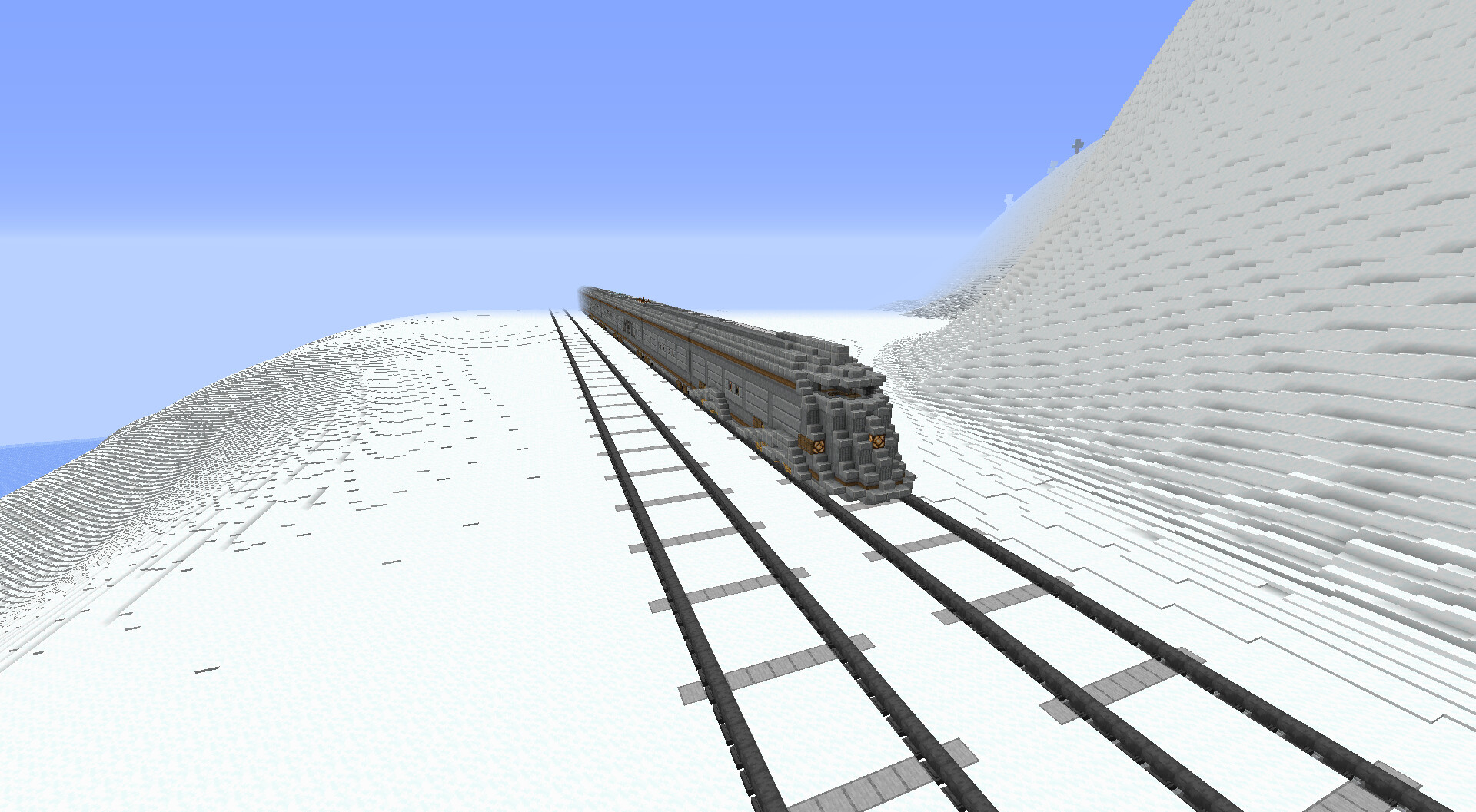 Snowpiercer Create Mod Minecraft Map
