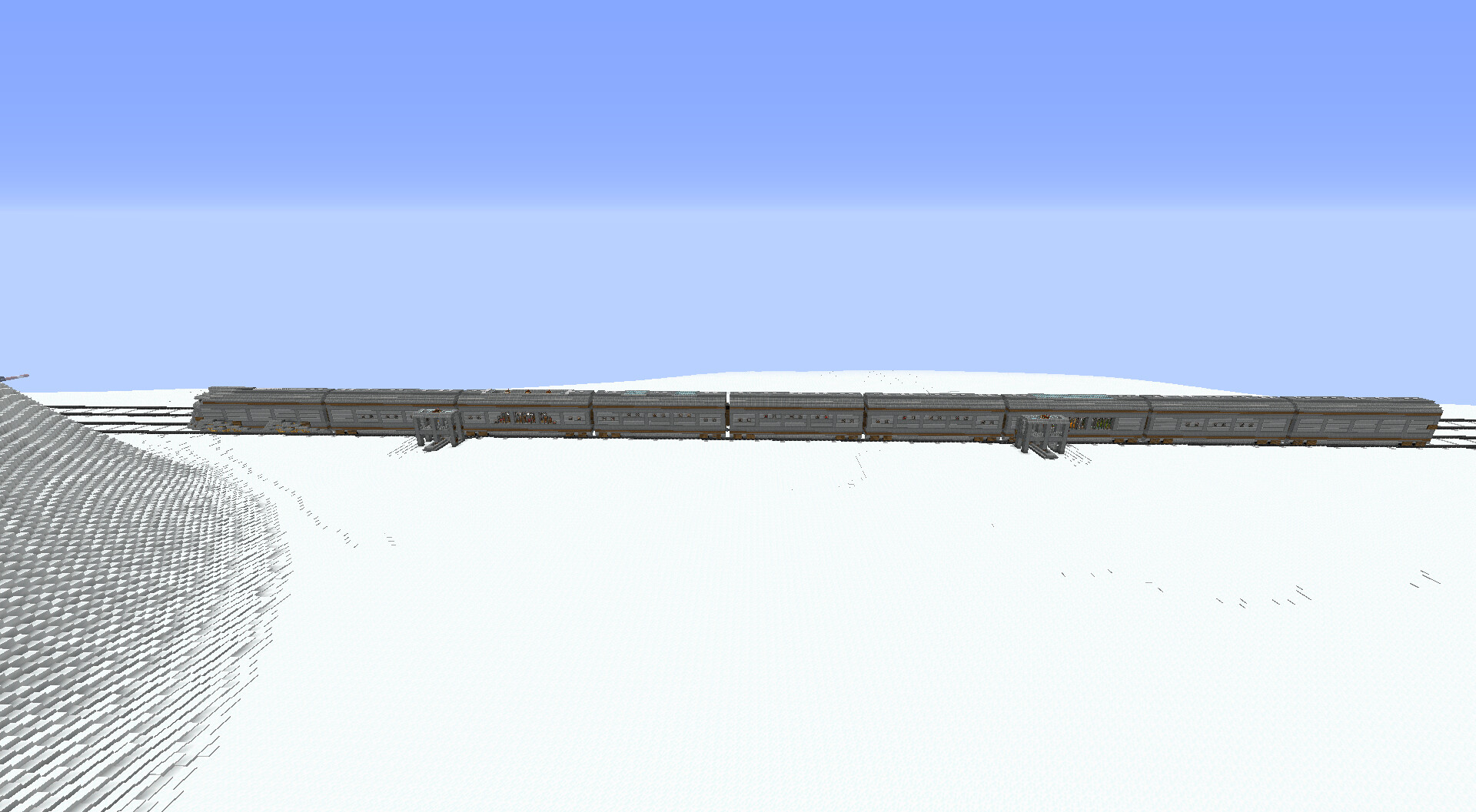 Snowpiercer Create Mod Minecraft Map